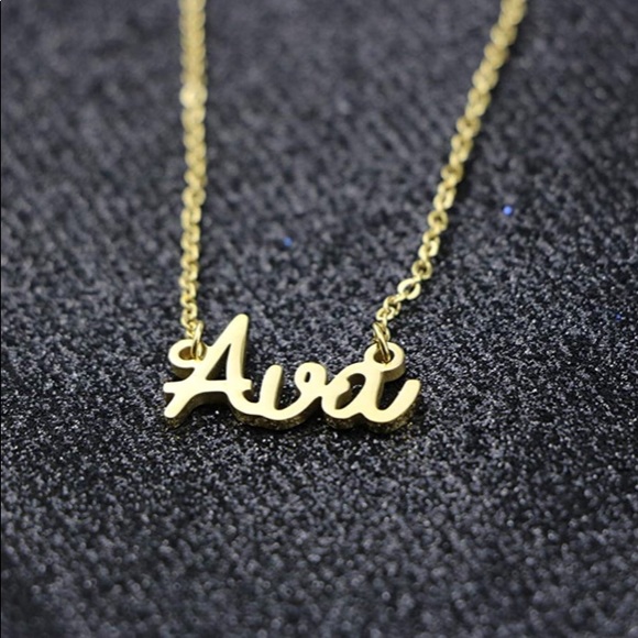 Hand Crafted | Jewelry | Ava Name Necklace | Poshmark